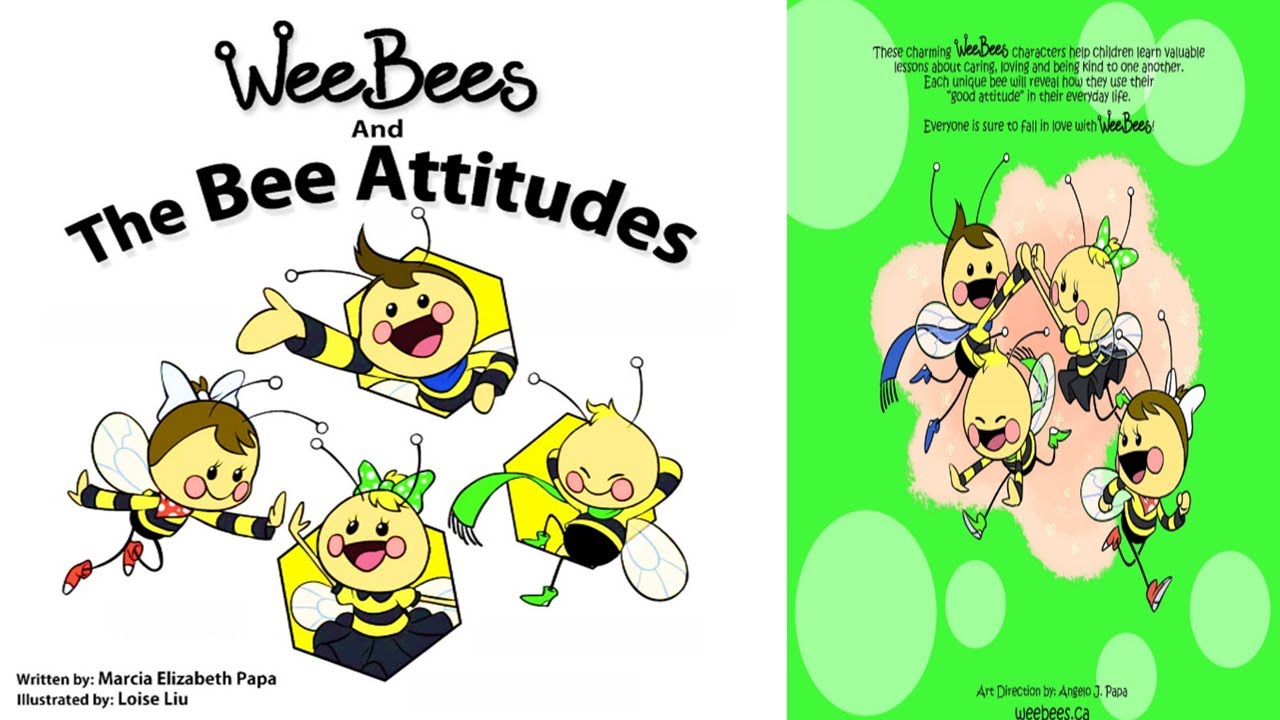 WEE BEES AND THE BEE ATTITUDES by Marcia Papa | Kids Books Read Aloud | Children's Books ...