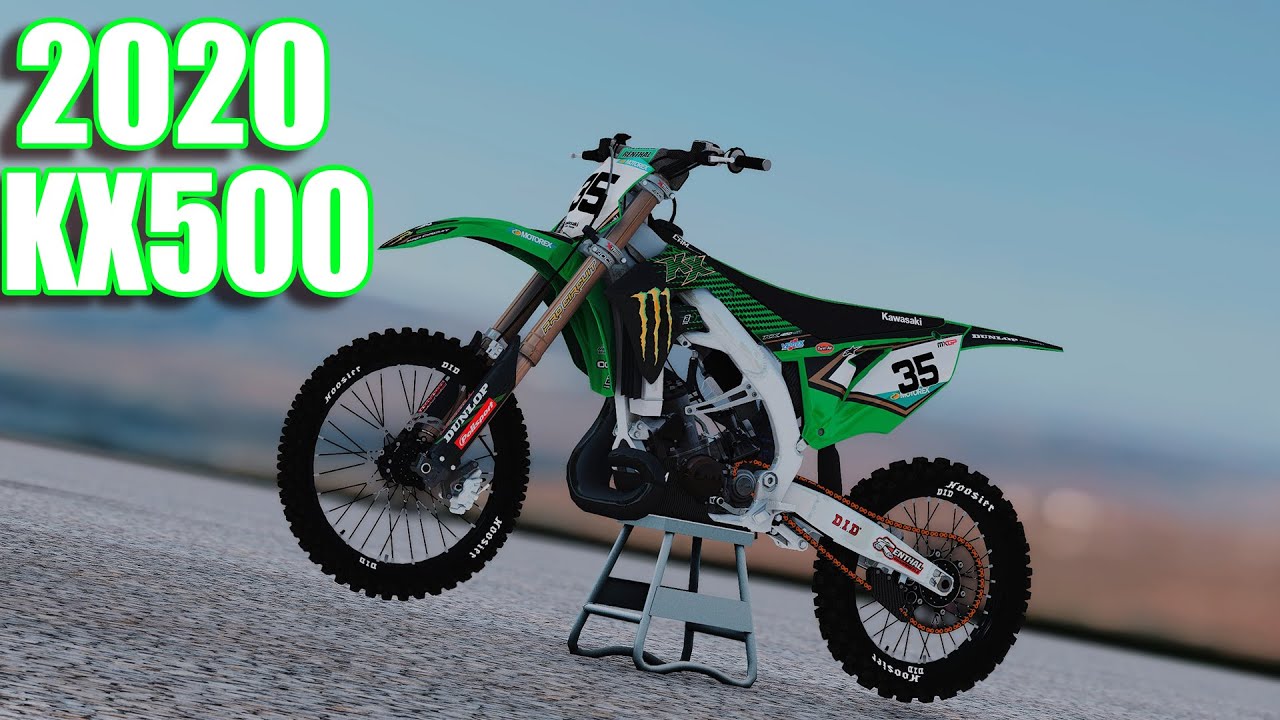 A 2020 KX500 IS NOW IN MXBIKES!! - YouTube