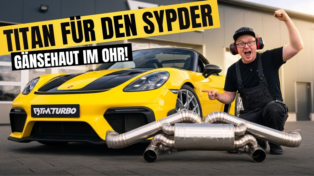 Ist das der beste Spyder RS & GT4 RS Sound? - YouTube