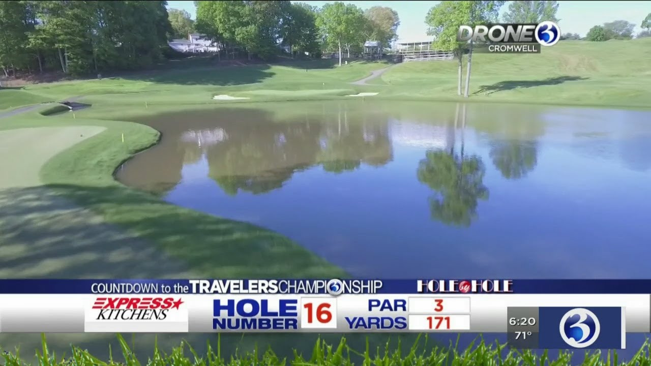 A look at 'Hole 16' at the TPC - YouTube