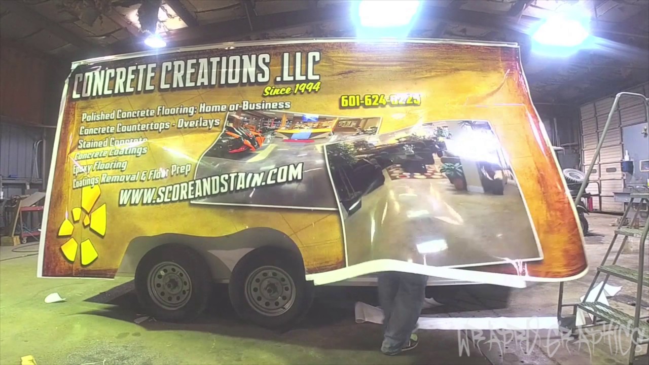 Wrapro Graphics Trailer Wrap - YouTube
