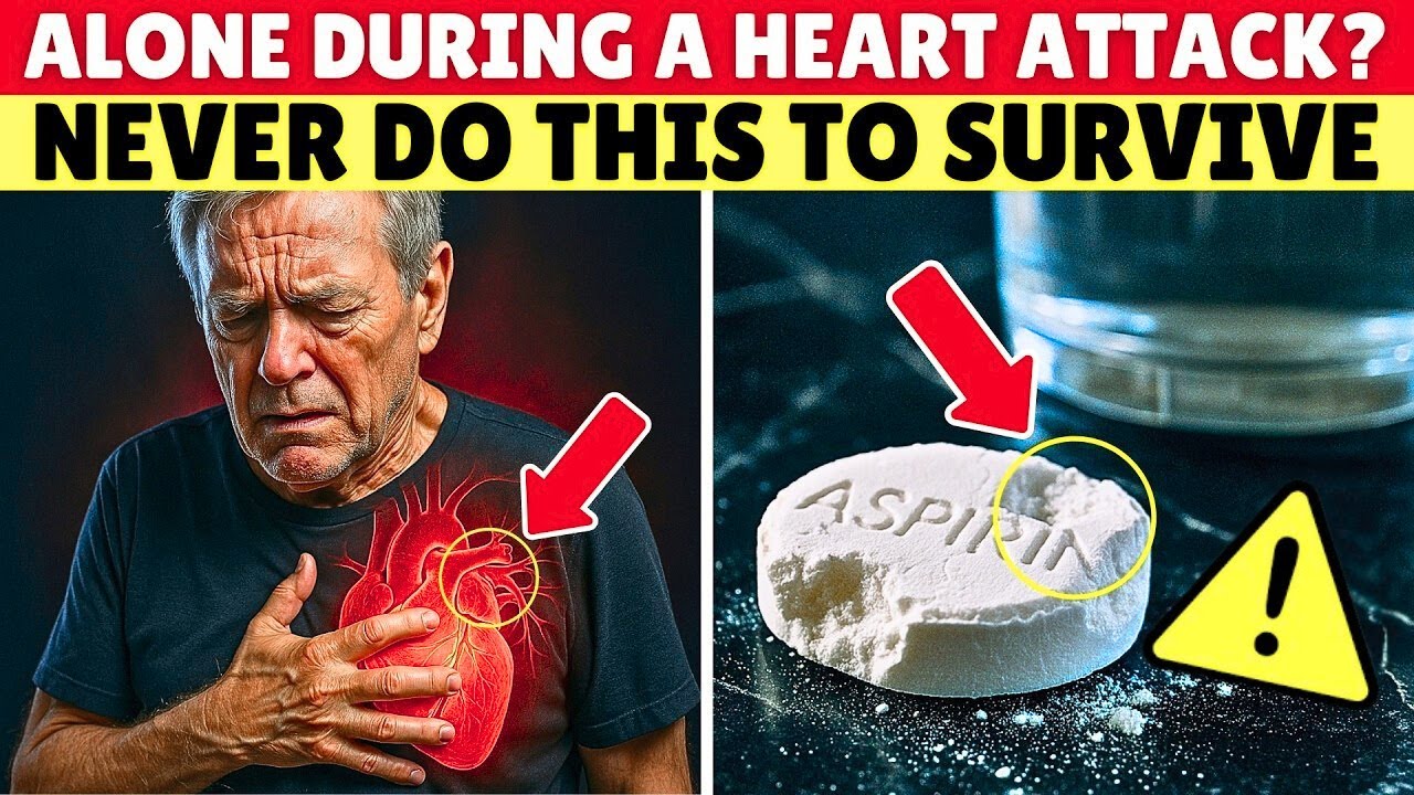 HOW TO SURVIVE HEART ATTACK ALONE AFTER 60 - 7 LIFE SAVING TIPS - YouTube