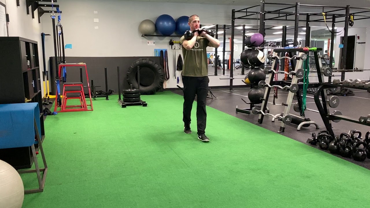 Kettlebell Front Rack Carry - YouTube