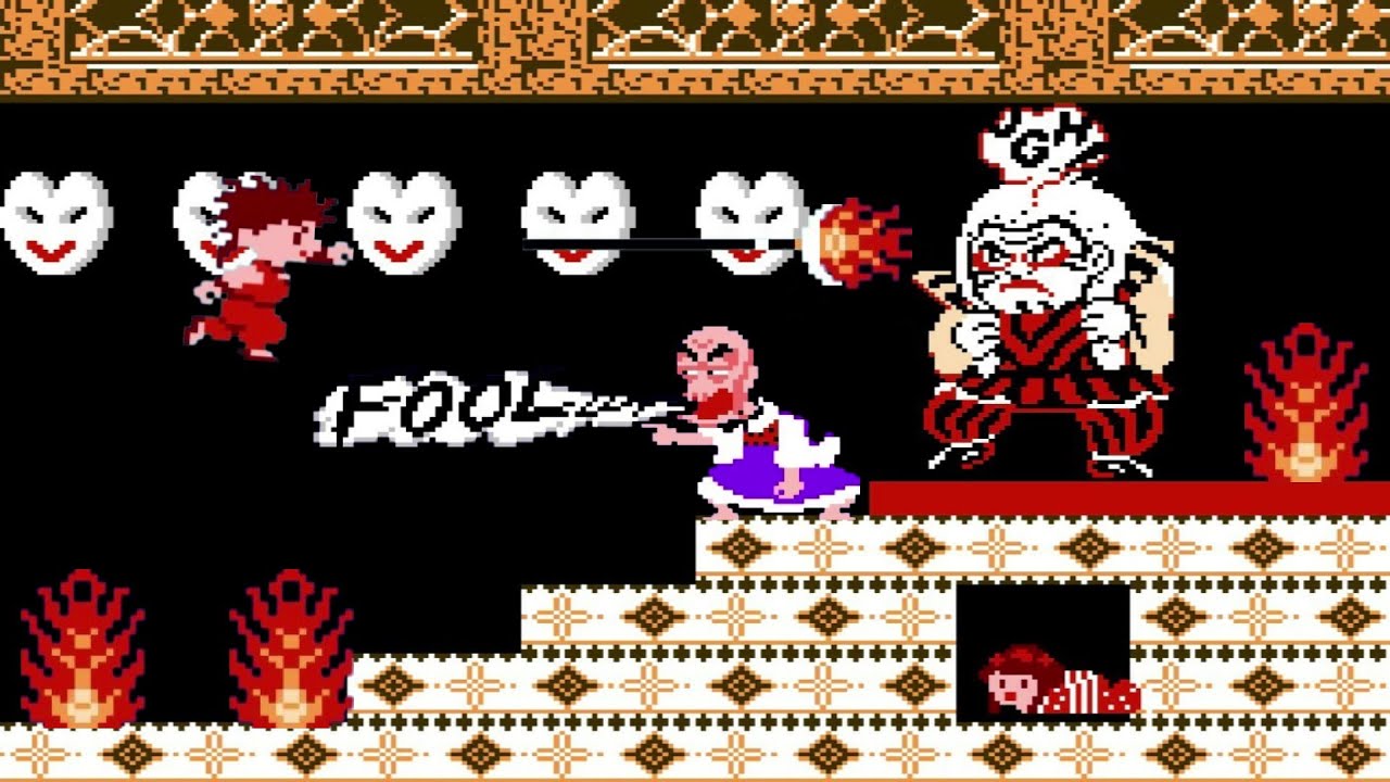 Kid Niki - Radical Ninja (Kaiketsu Yanchamaru) (NES) All Bosses (No ...