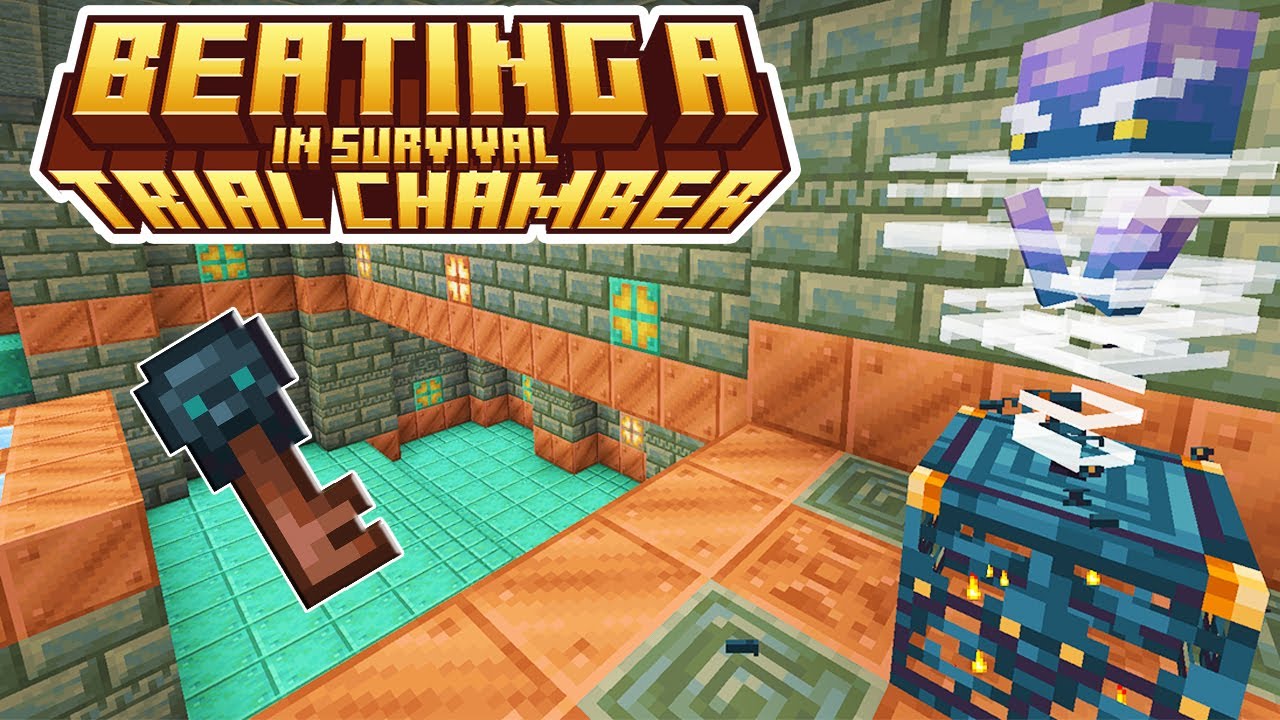 Beating a Trail Chamber and Breeze in Survival Mode | EP.1 - YouTube