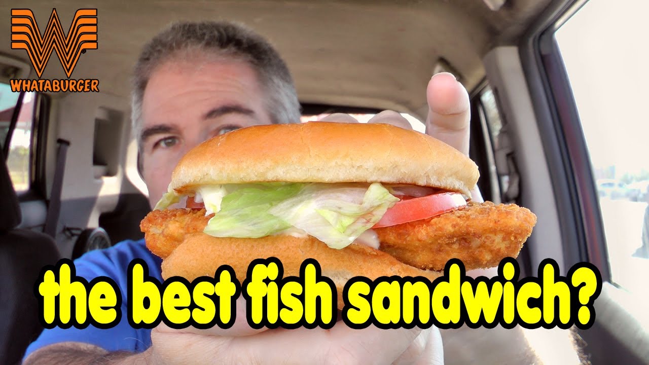 The Truth About Whataburger's Whatacatch Fish Sandwich 🐟🍔 - YouTube