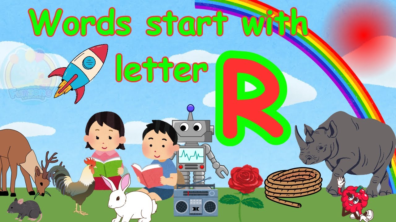 Words That Start with Letter R | Fun & Easy Learning for Kindergarten ...