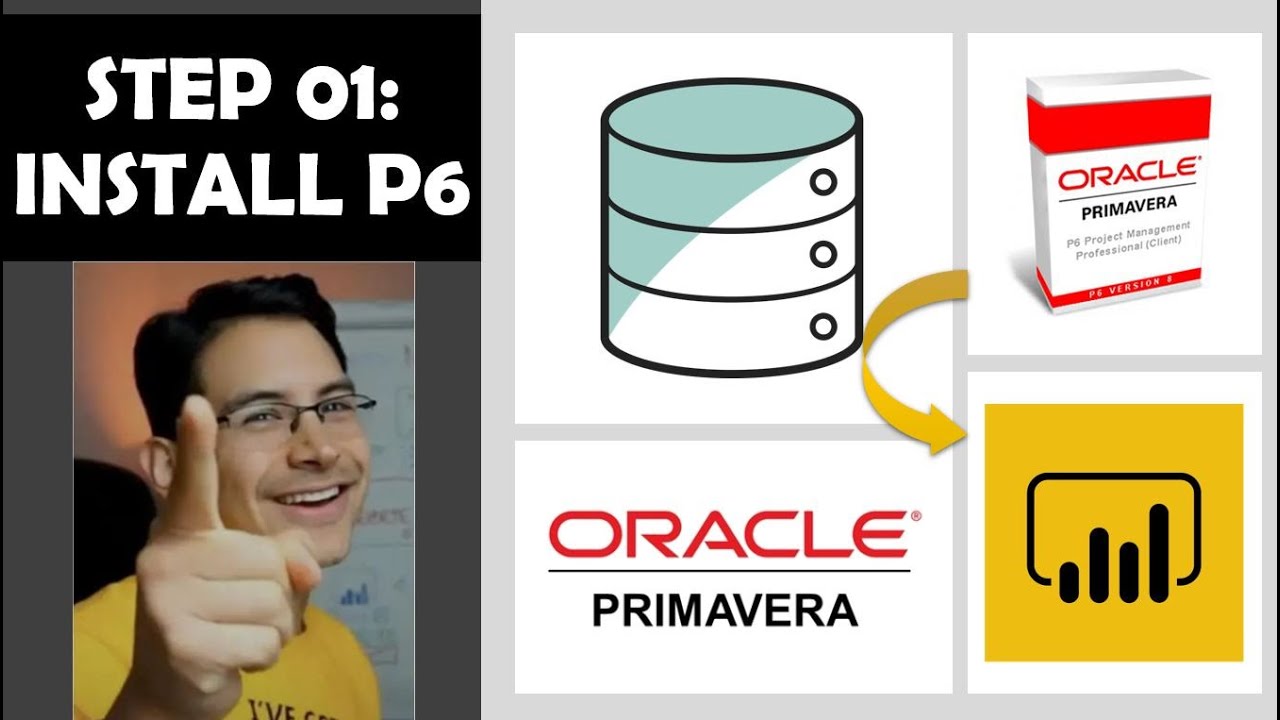 How to link Power BI to Primavera P6 database: STEP 01 Download P6 for ...