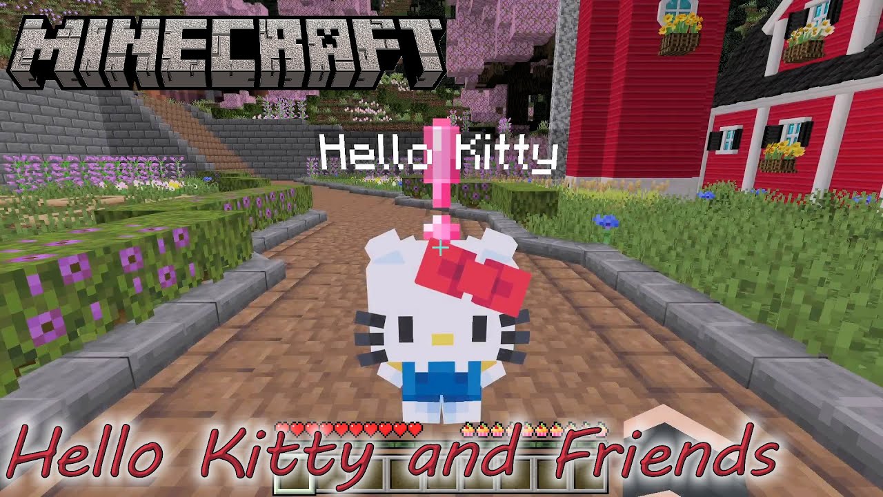Minecraft - Hello Kitty and Friends - YouTube