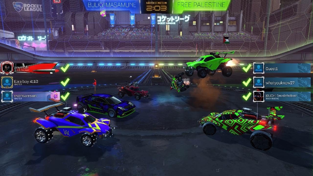 Rocket League Gameplay Tournament 3v3 - YouTube