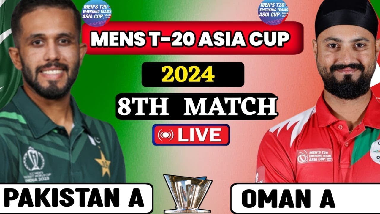 Pakistan A vs Oman, 7th T20 | OMA vs PAK A Live Score & Commentary Men ...