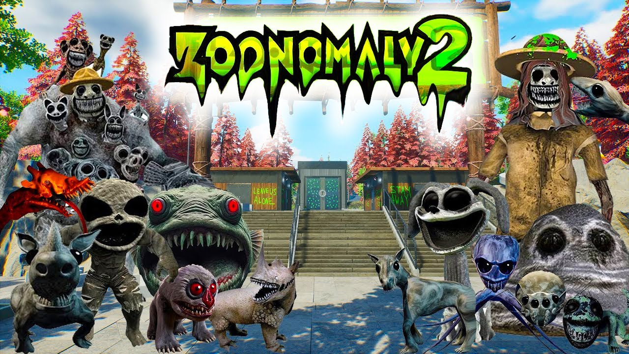 Zoonomaly 3 - GAMEPLAY - ALL MONSTERS - ALL JUMPSCARES vs MOBILE vs ...