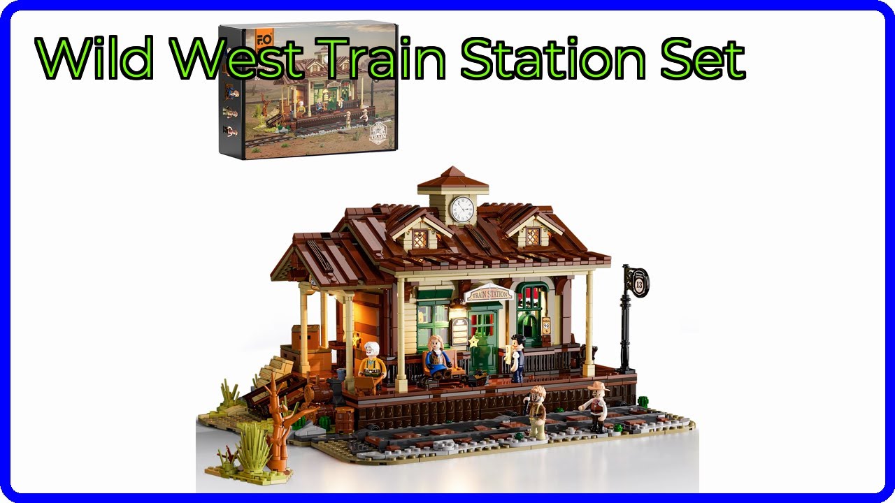REVIEW (2025): Wild West Train Station Set. ESSENTIAL details. - YouTube