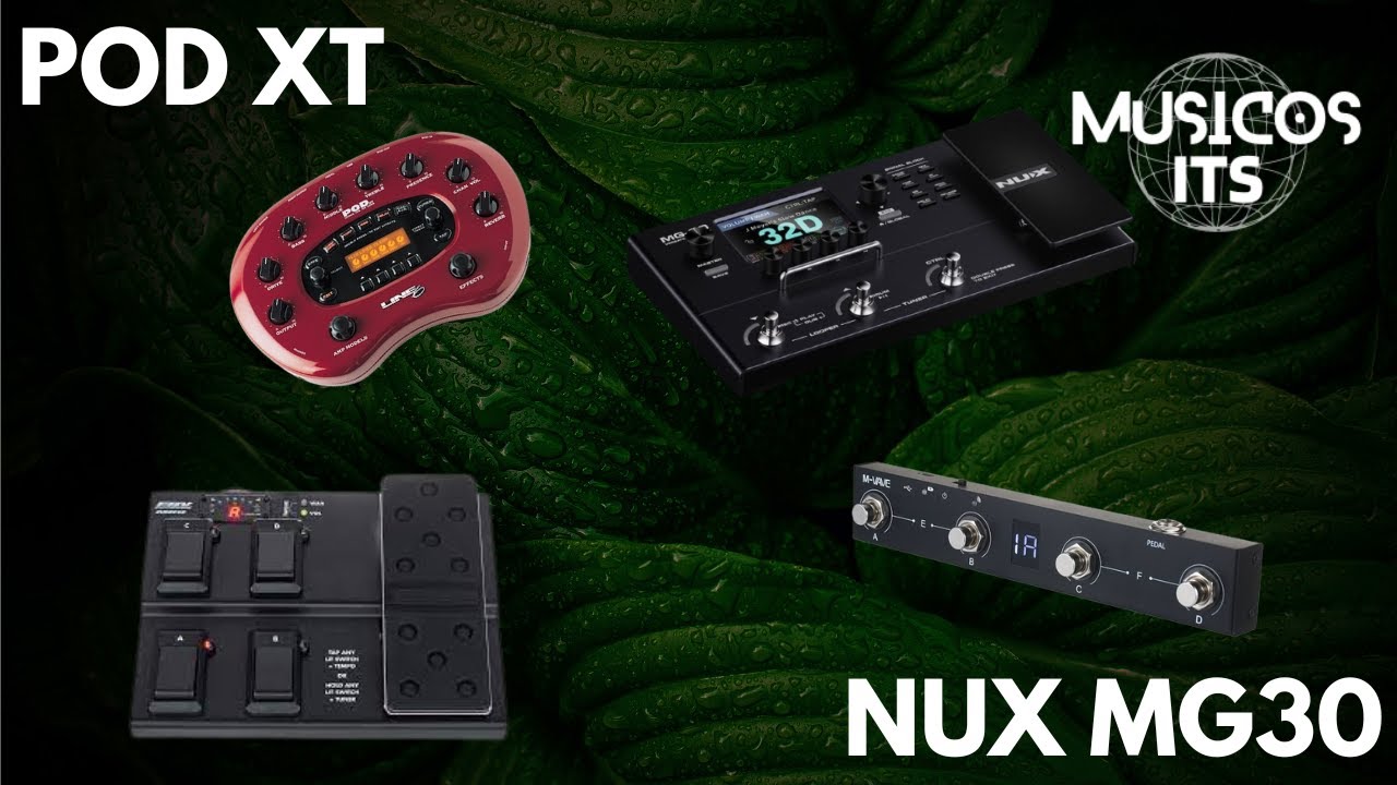 Line 6 POD XT Reemplazado por @nuxaudio MG30 con M-Wave Footswitch ...