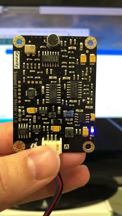 Testing Dfrobot S Sound Level Meter Using Arduino Youtube