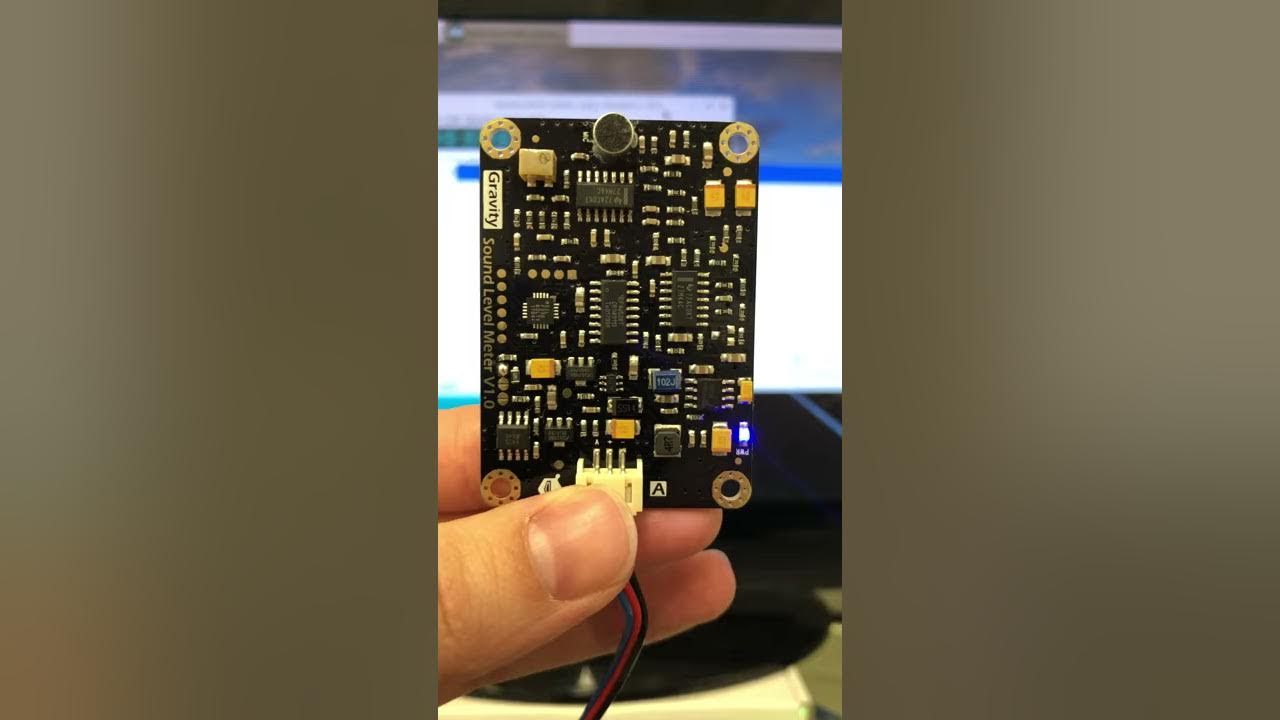 Testing Dfrobot S Sound Level Meter Using Arduino Youtube
