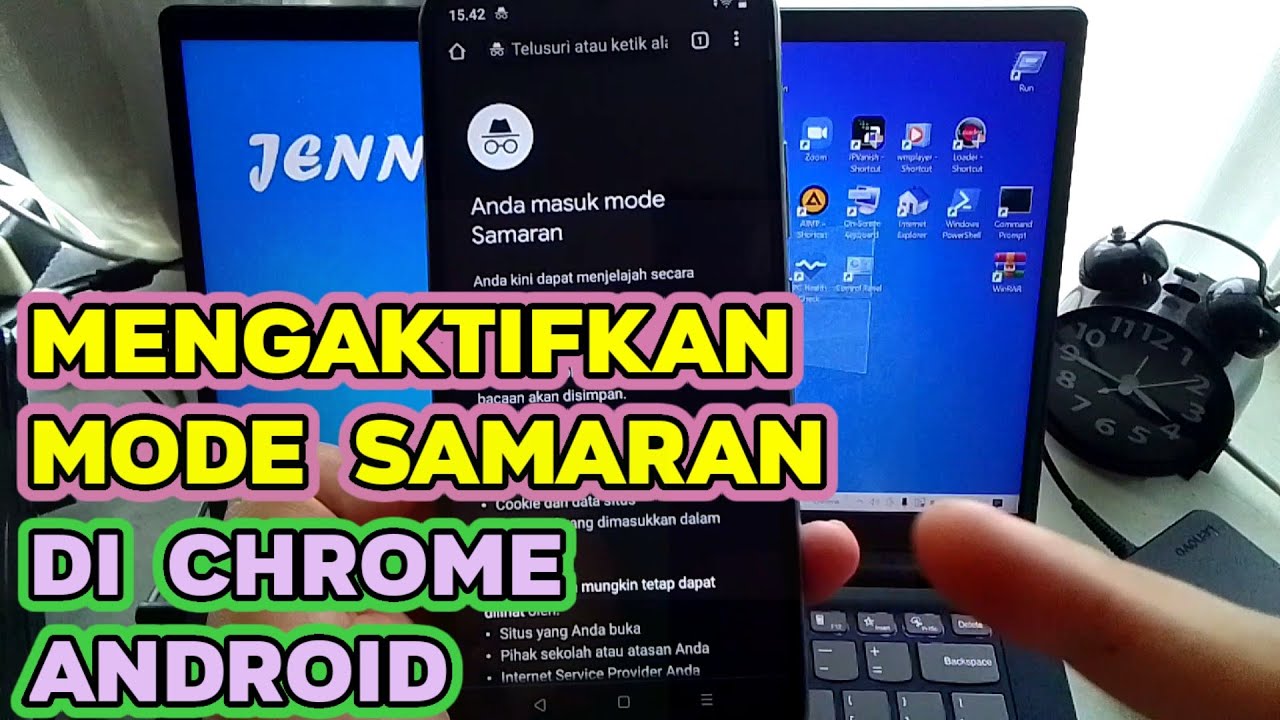 Cara Membuka Mode Samaran di Chrome Android - YouTube