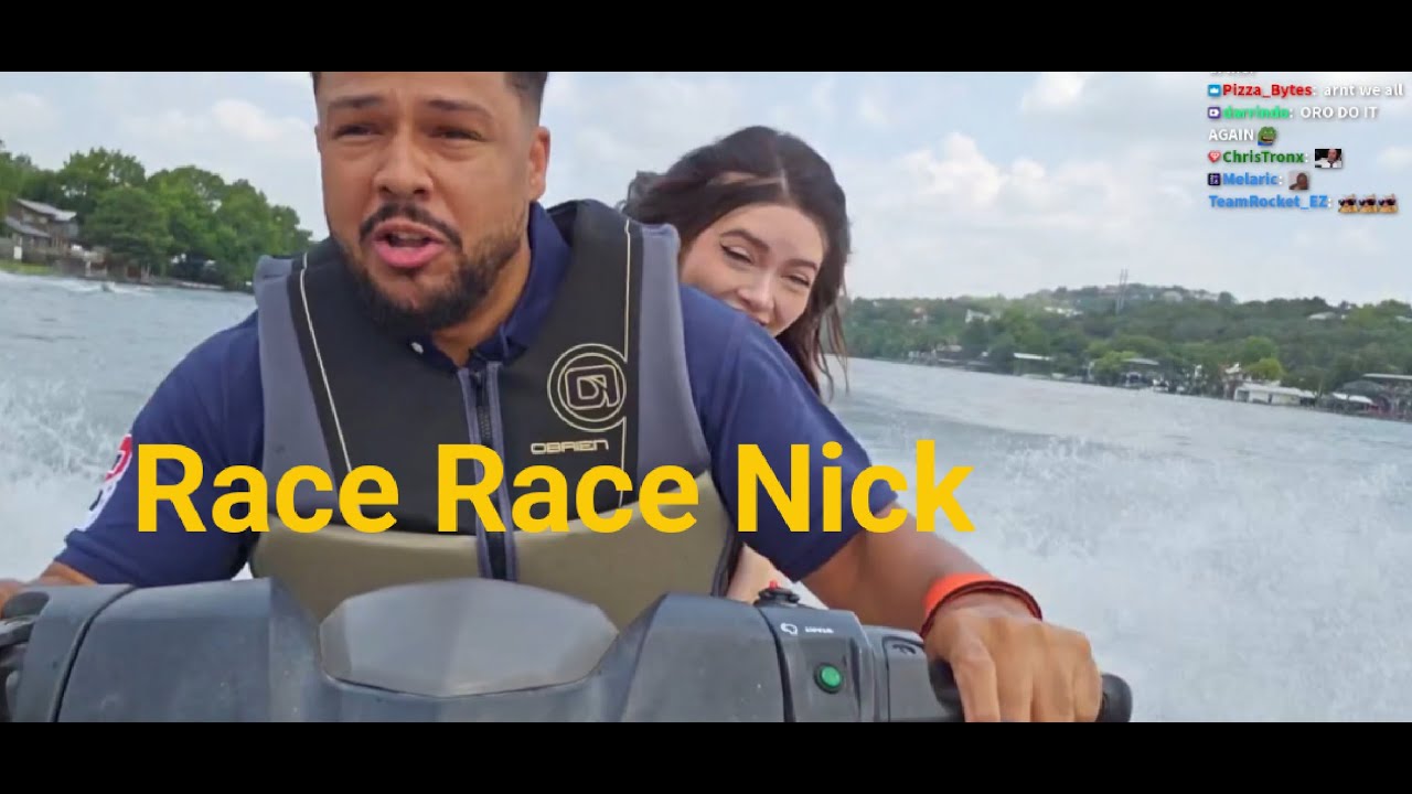 Nick full sends the jet ski monkas - YouTube