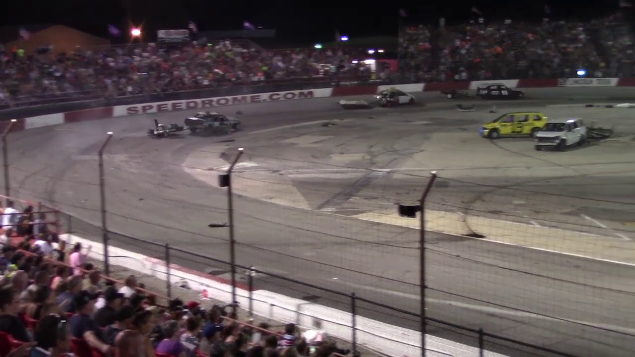 Indy Speedrome Trailer Figure 8 Race August 2020 - YouTube