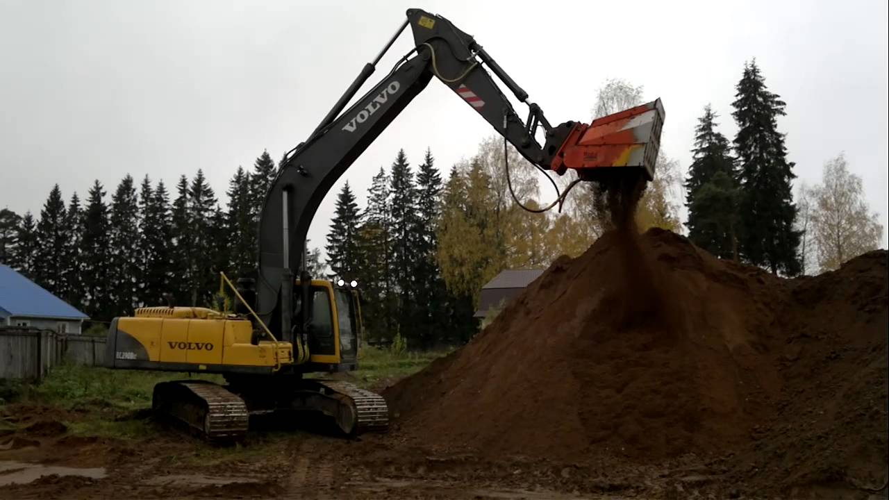 Просеивающий ковш Robi MM104 - YouTube