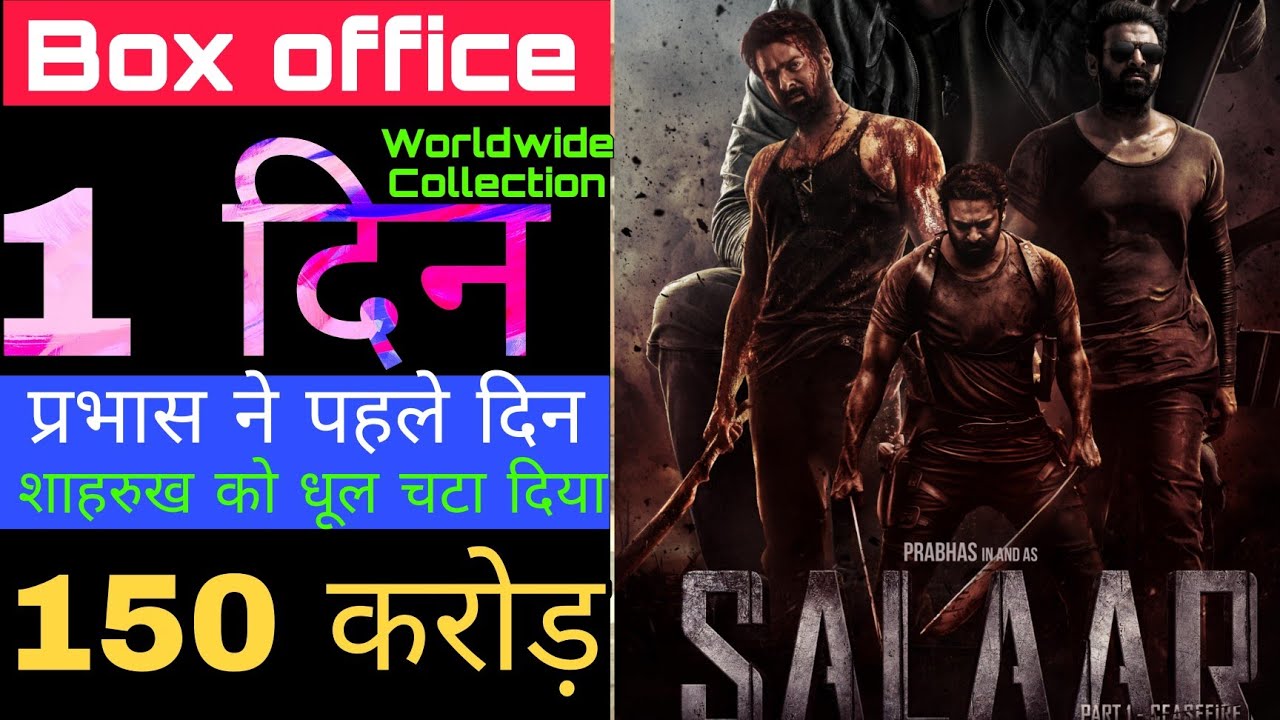 Salaar 1st Day Collection! Box office Collection |Salaar Worldwide ...