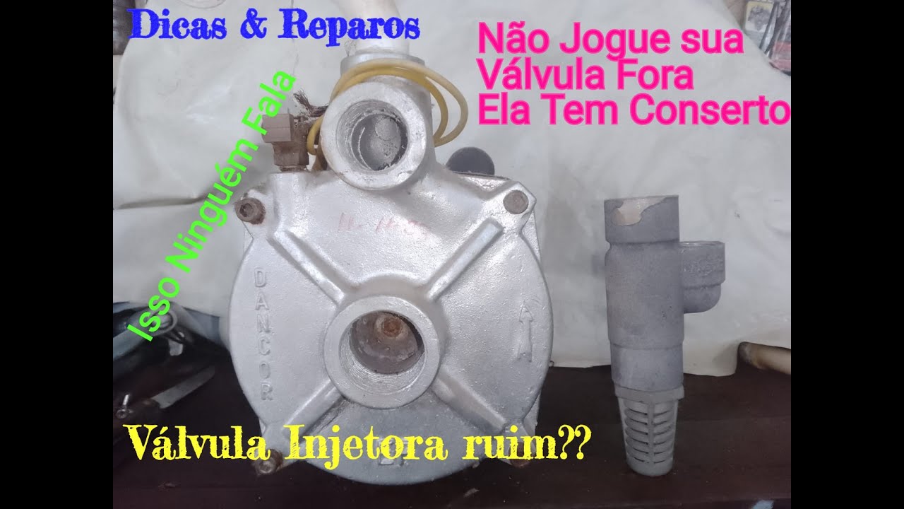 Válvula Injetora Para Poço Artesiano Dicas e Detalhes - YouTube