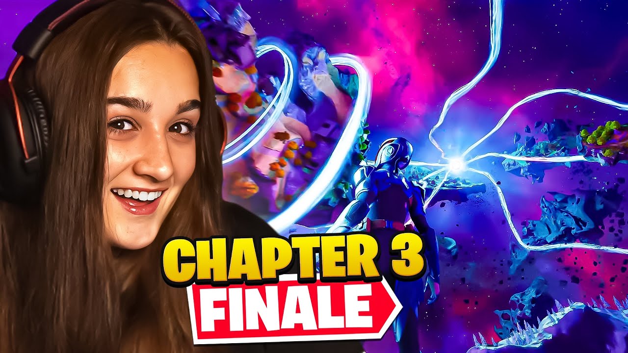 Fortnite CHAPTER 3 FINALE EVENT Reaction!!! - YouTube