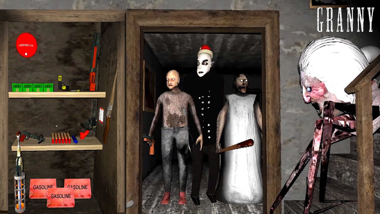 New Weapon Room Update in Granny 1.9 Remake - YouTube