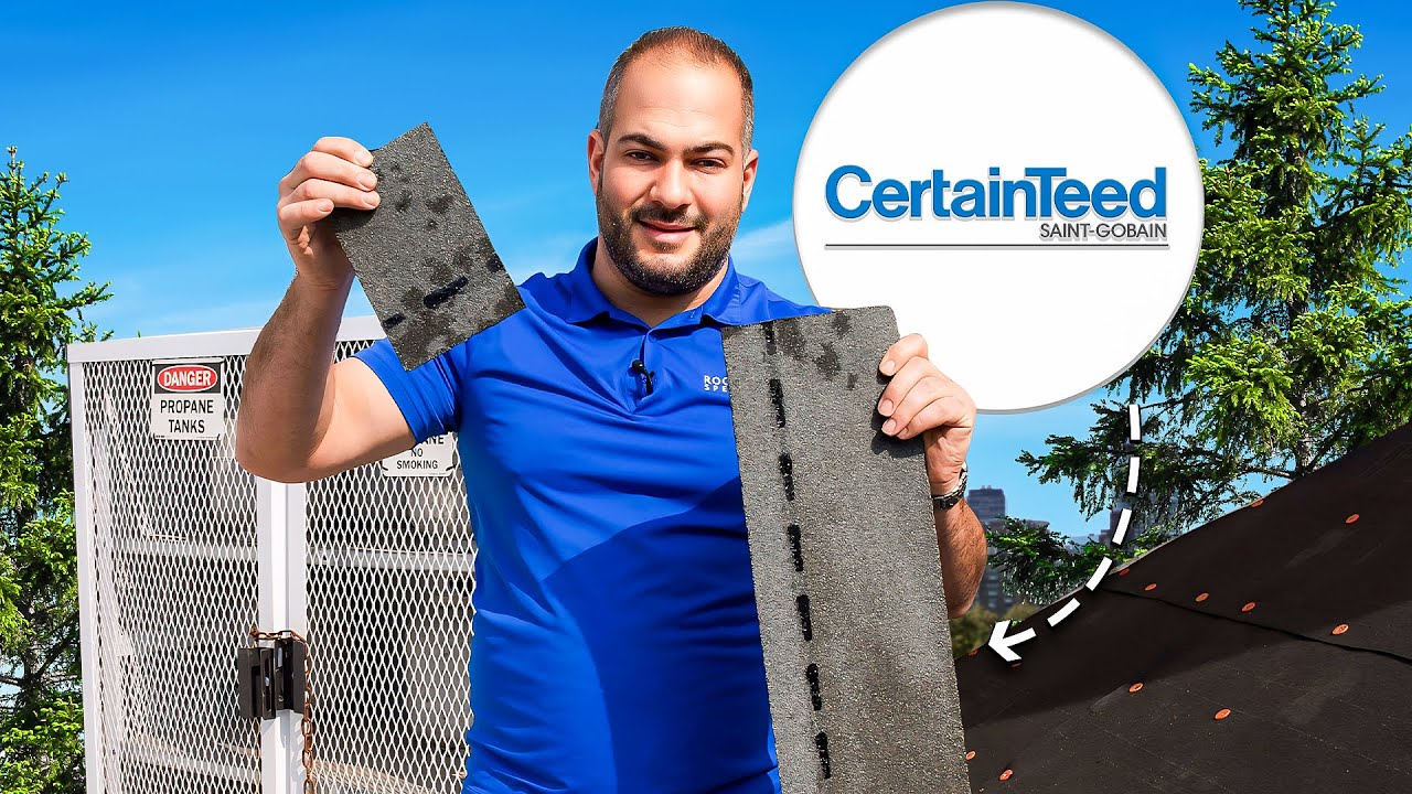 How to Install CertainTeed Swiftstart Shingles - YouTube