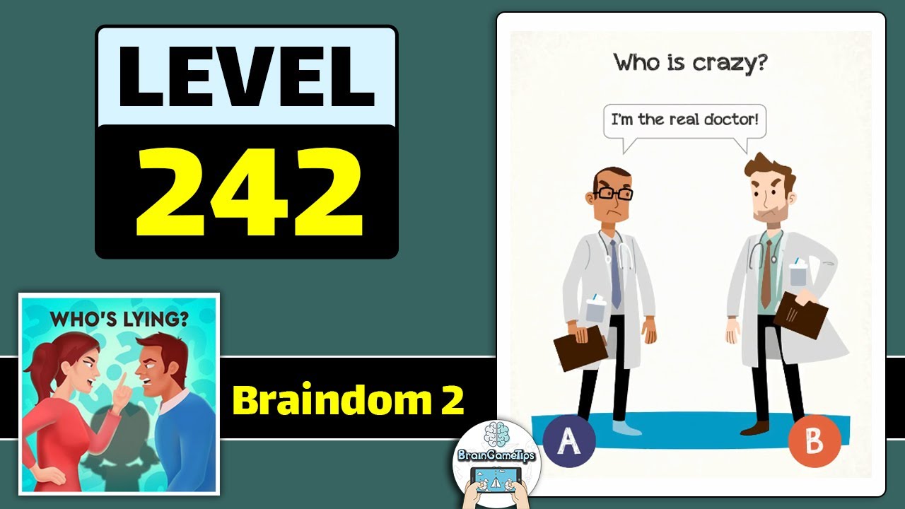Braindom 2: Brain Teaser Games - Level 242 Answer • Game Solver