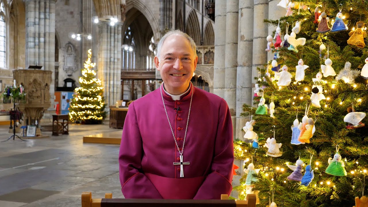 Rt. Rev'd Robert Atwell, Bishop of Exeter | Christmas Message - YouTube