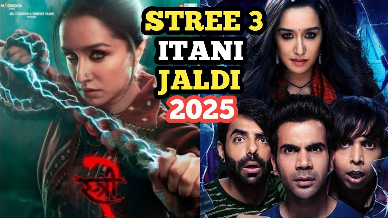 Stree 3 Release Date Announcement 😱|| Sachin Ka Review - YouTube