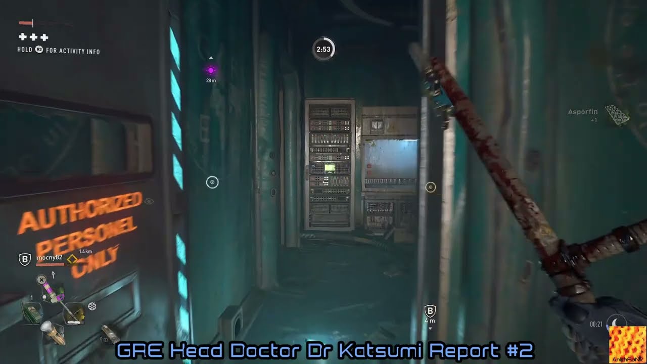 Dying Light 2 GRE Head Doctor Dr Katsumi Report #2 - YouTube