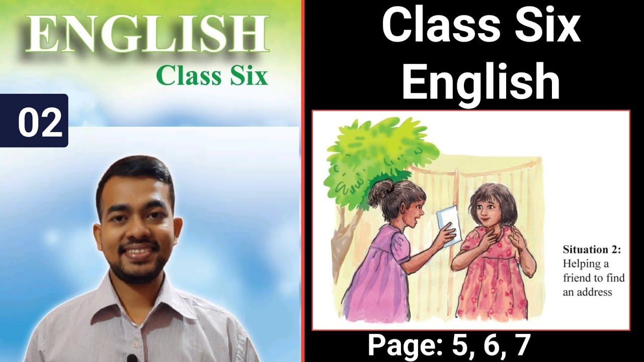 02. Class 6 English. Talking to People. Class Six English - YouTube