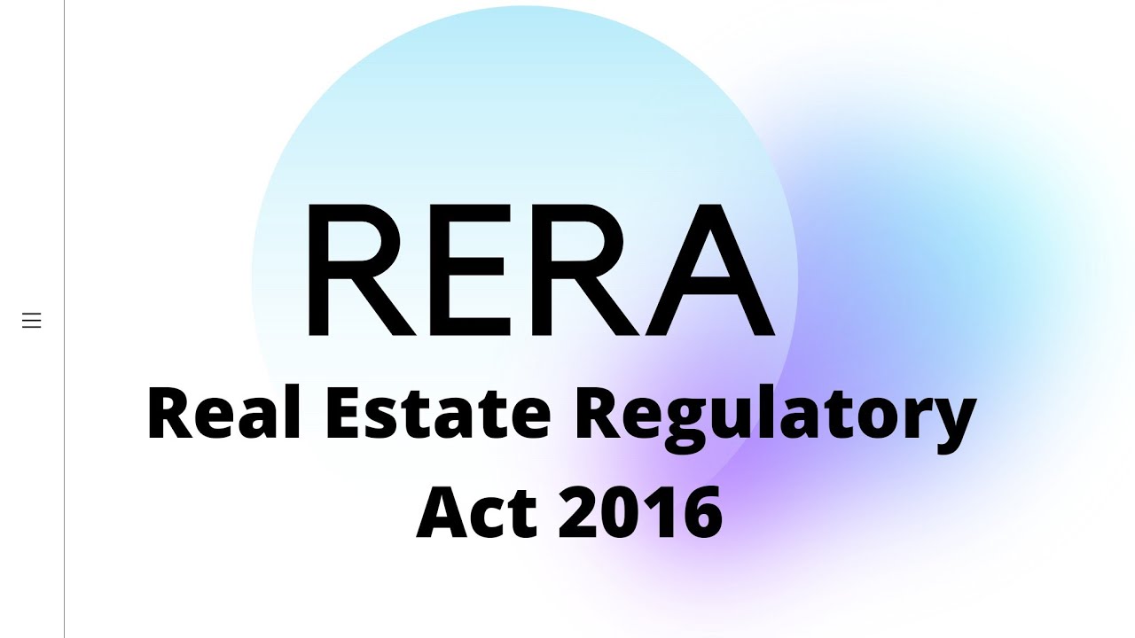 RERA | what is RERA certificate and use of this act in real estate ...