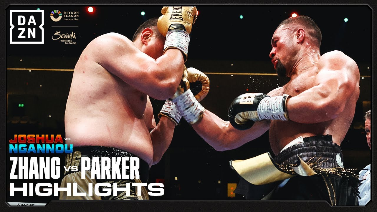 HIGHLIGHTS | Zhilei Zhang vs. Joseph Parker (Knockout Chaos) - YouTube
