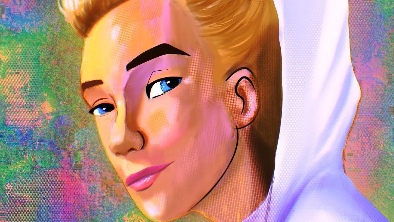 speed paint | spider verse | 𝚐𝚑𝚘𝚜𝚝 𝚜𝚙𝚒𝚍𝚎𝚛 | procreate drawing - YouTube