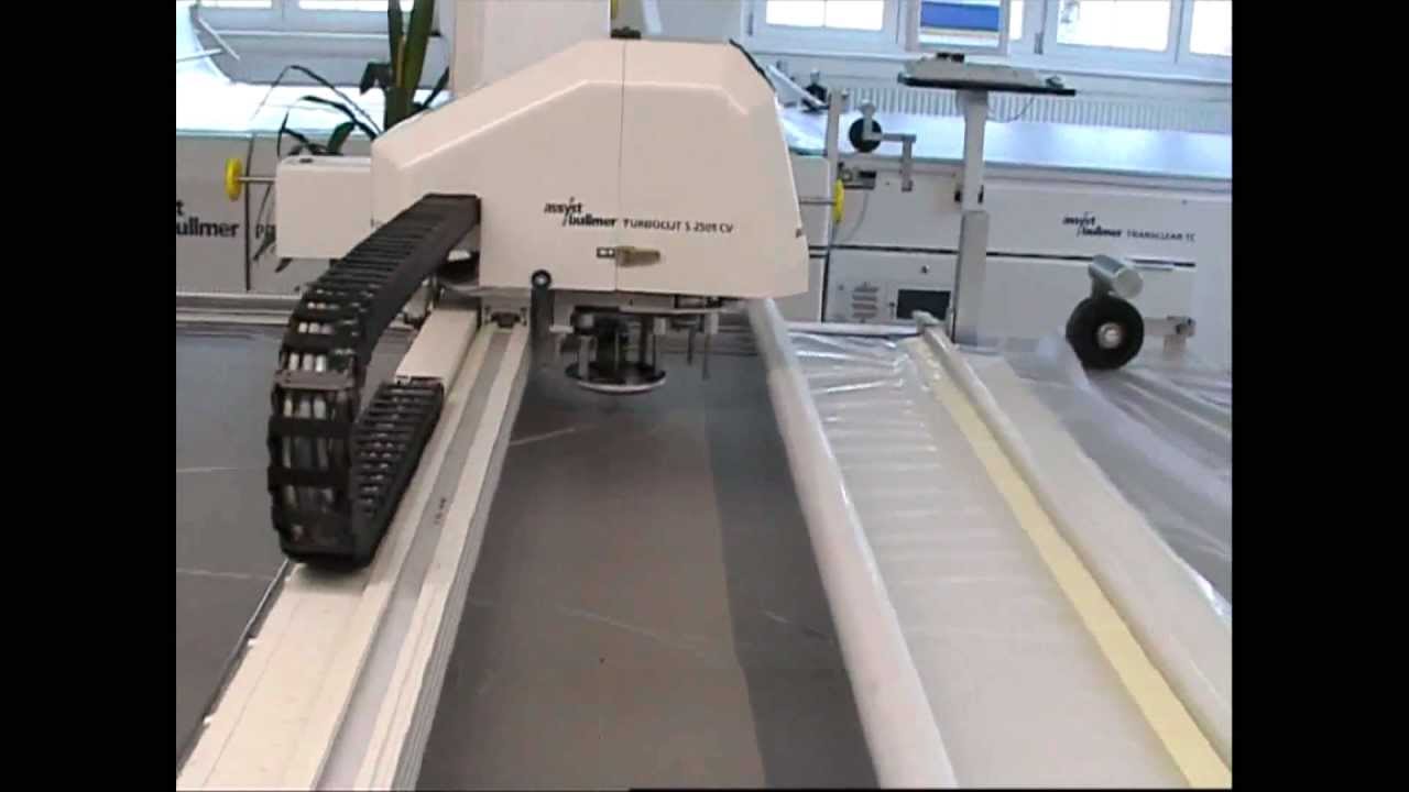 Bullmer Composites multiply cutting, upholstery multi ply cutting ...