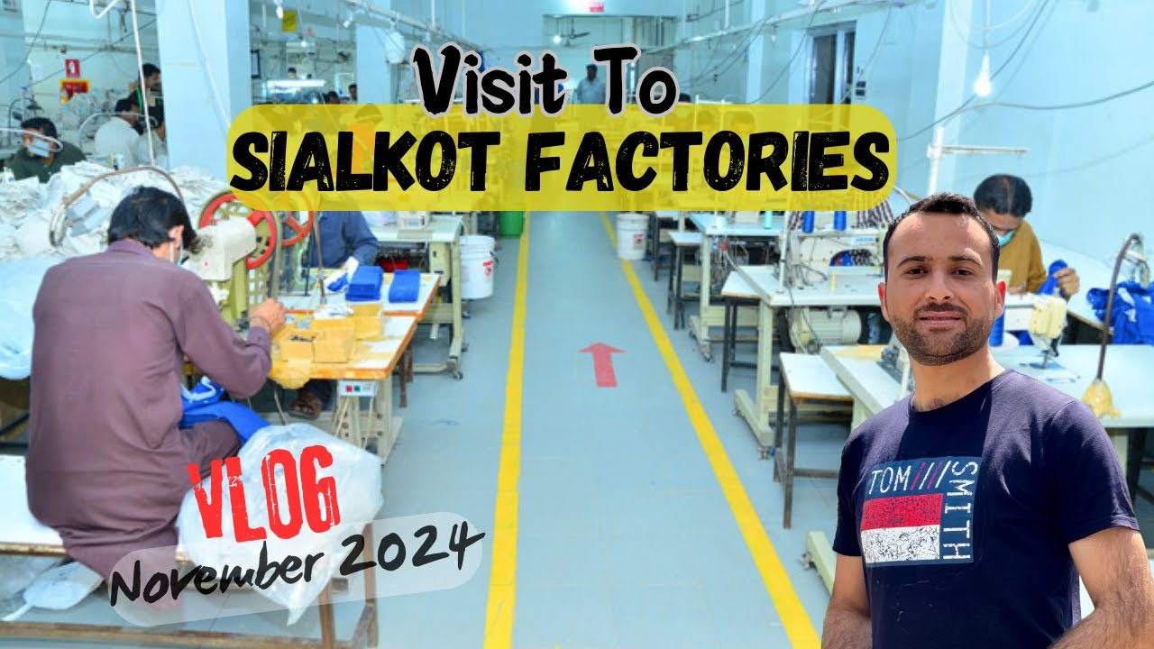 Visit to Factories in Sialkot | jackets, shirts making Process ...