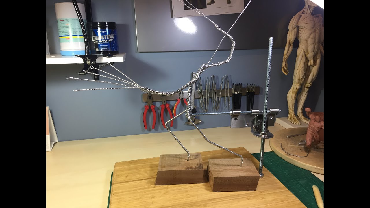 DIY Armature Srand - YouTube