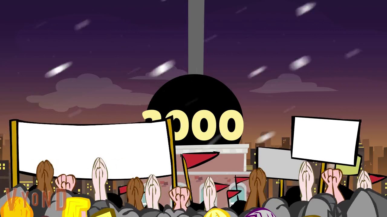 New Year's Eve Ball Drop 2000 - YouTube