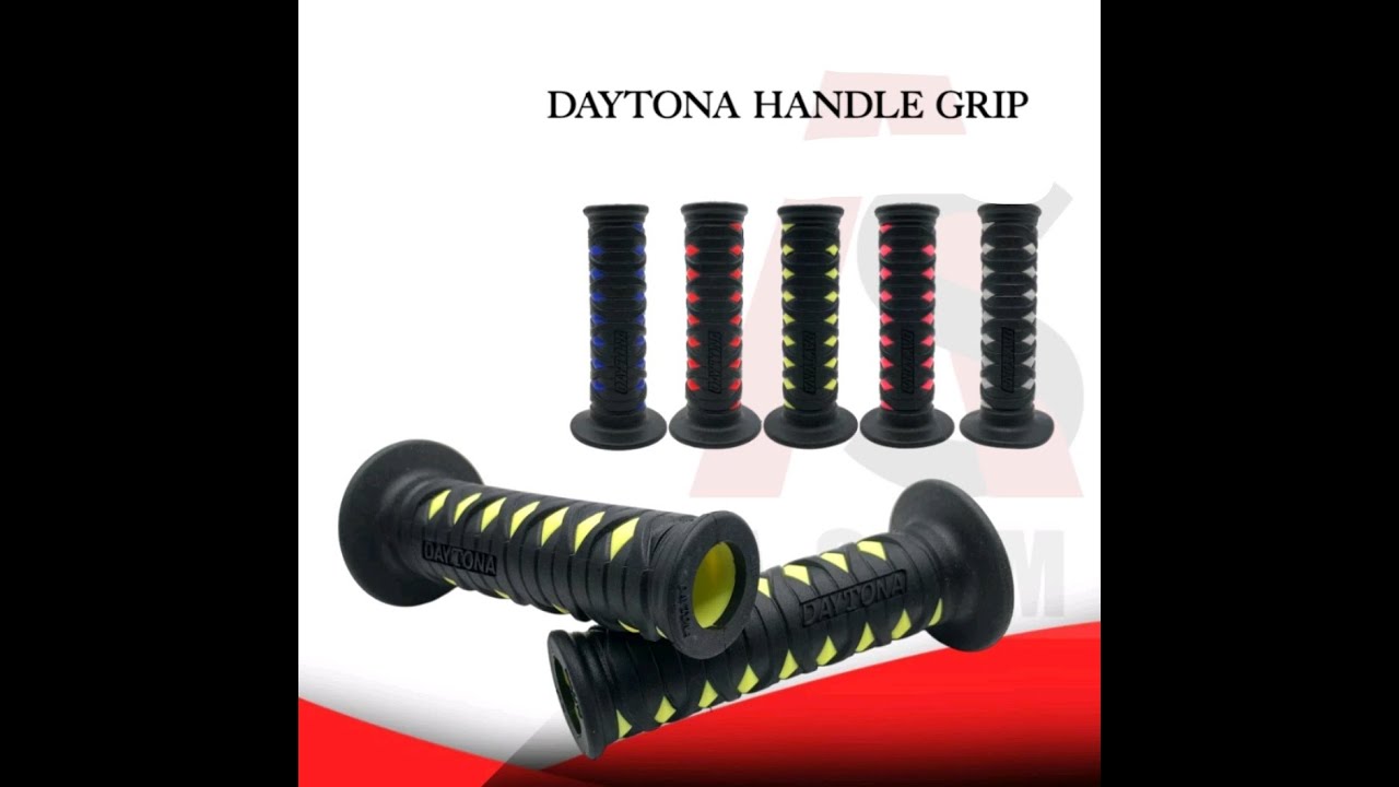 Daytona Handle grip universal | Ruby Red MotoVlog - YouTube