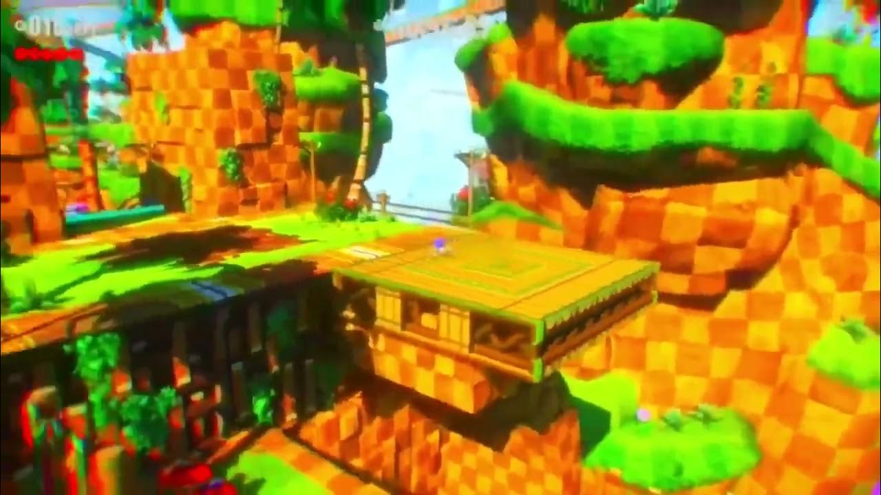 Sonic Frontiers Green Hill Zone Cyberspace Gameplay (Full HD) - YouTube