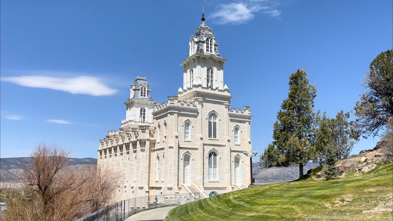 (10) Manti, Utah. 200 Men and a City of Stone. Tartarian Mudflood tour ...