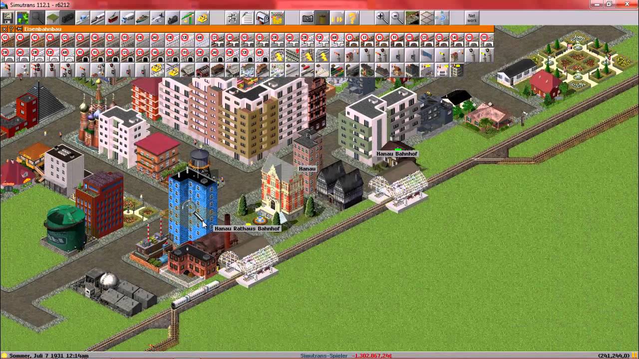 Simutrans Tutorial Signale #3 Langblocksignal - YouTube