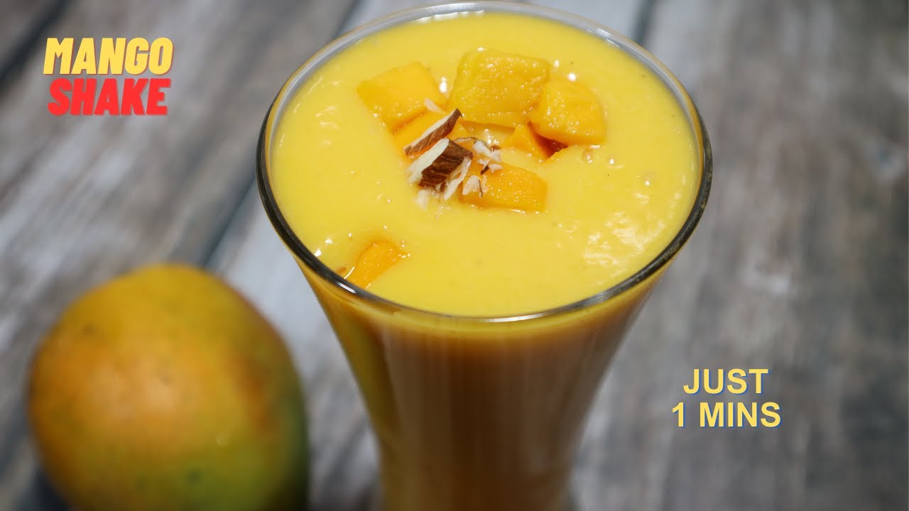 Drinks to keep you cool All Summer. Mango Milkshake | Mango Juice - YouTube