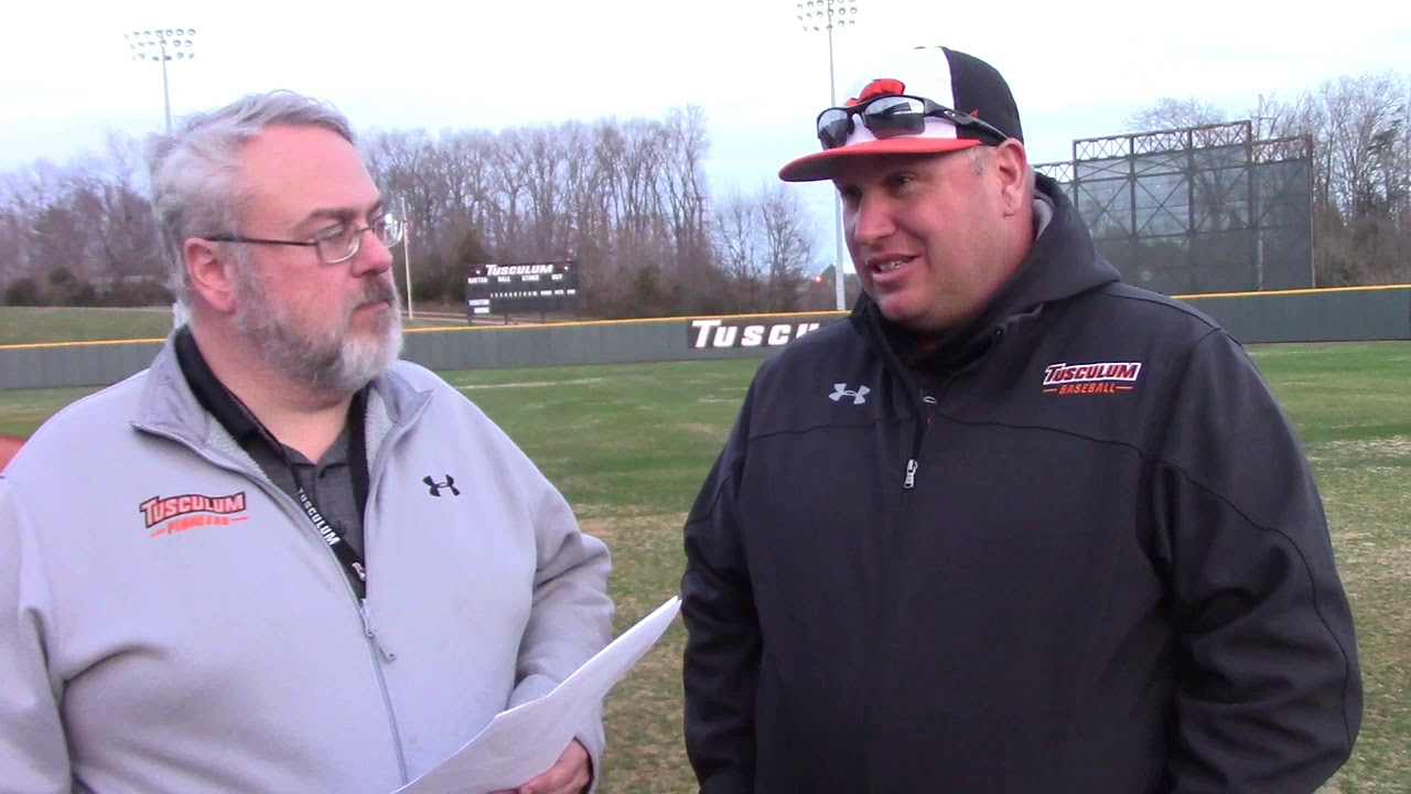 Tusculum Baseball Postgame (Coach Brandon Steele) - Gannon (Feb. 15 ...
