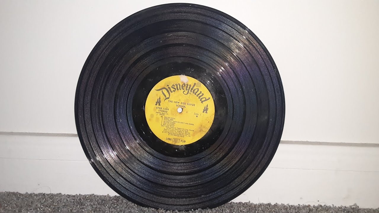 the new zoo revue full Disneyland long playing record 1972 - YouTube