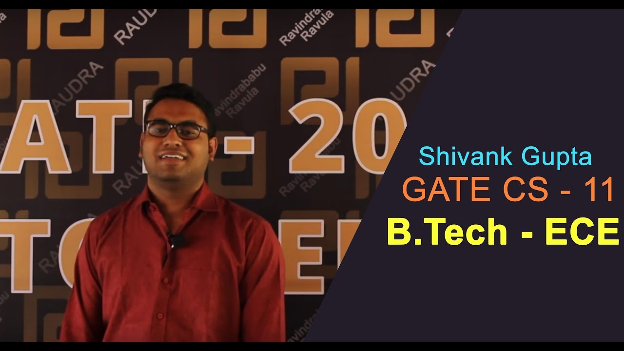 Shivank Gupta (AIR 11) - YouTube