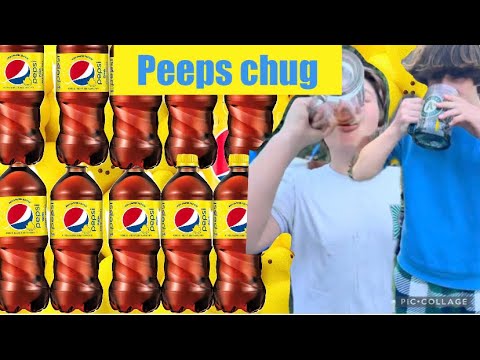 PEPSI X PEEPS CHUG (limited edition easter) - YouTube